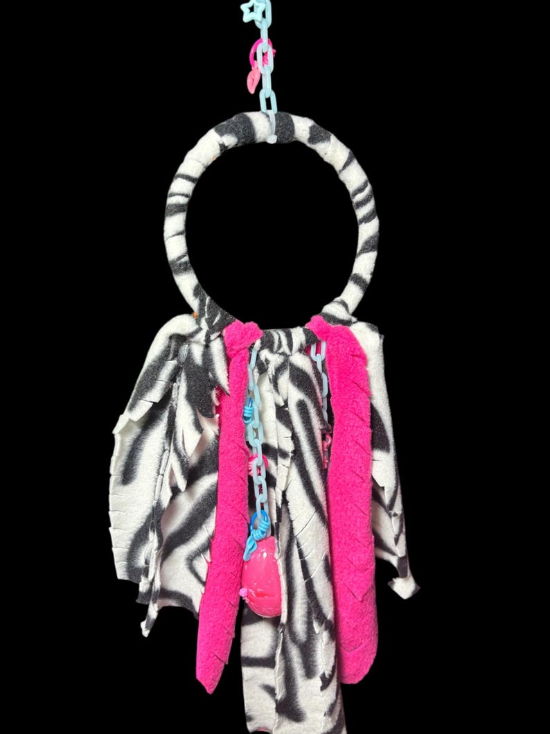 Fleece Dreamcatcher for Small Animals, Sugar Glider, Ferret Toys, Rat ...