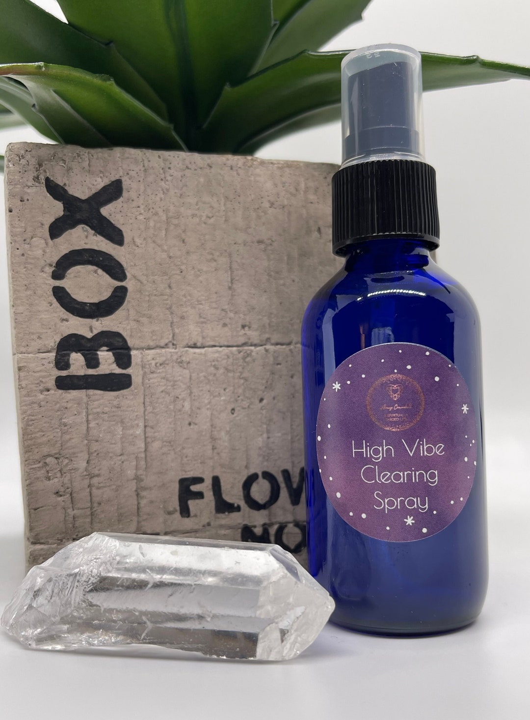 High Vibe Clearing Spray, Energy Clearing, Energy Cleansing Spray, 2 Oz ...