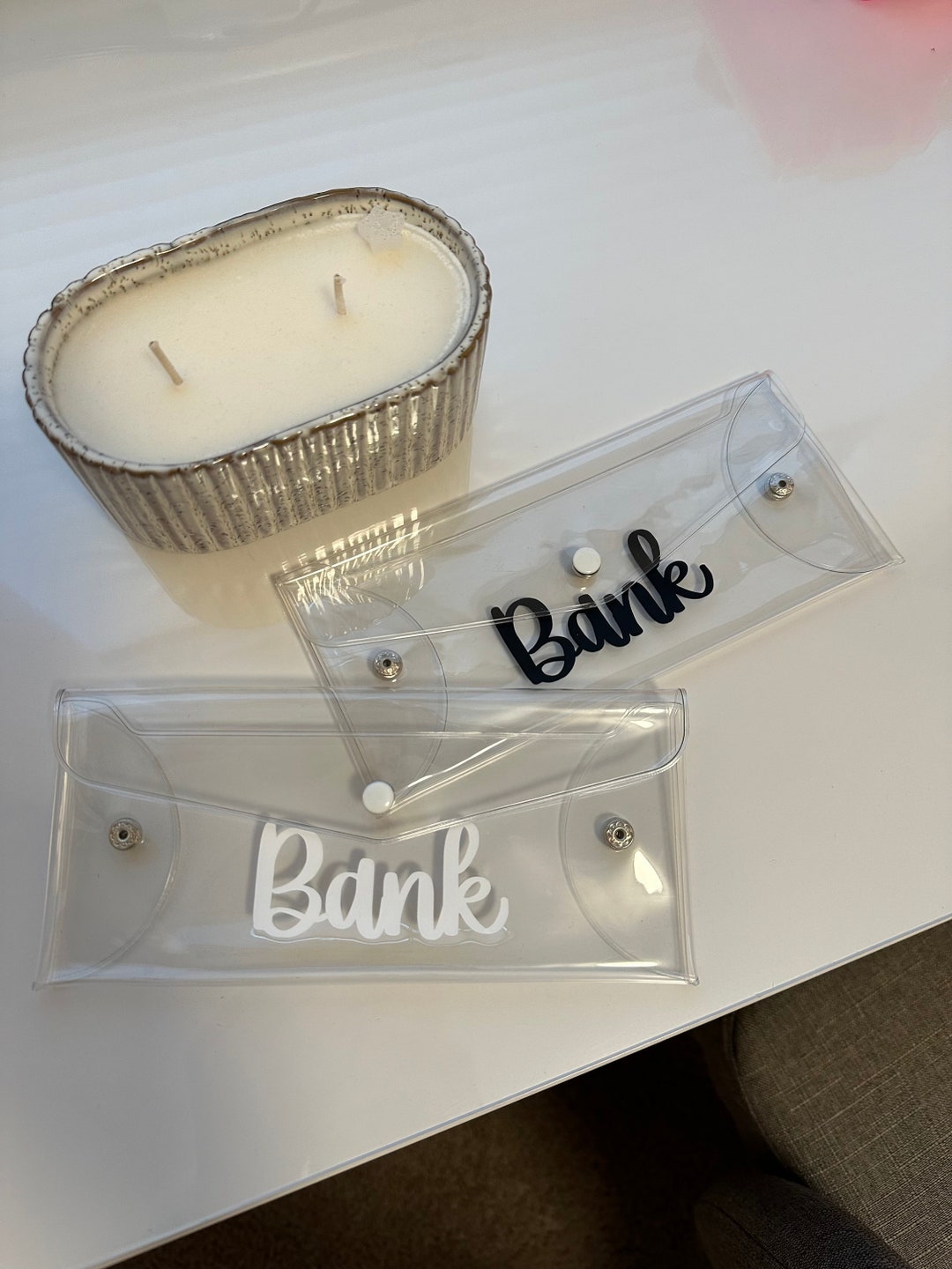 Clear Bank Pouches - Etsy