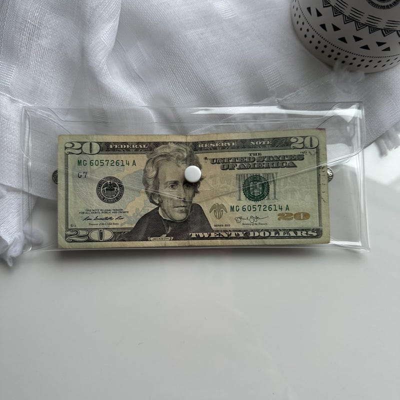 Cash Stuffing Bank Pouch - Etsy
