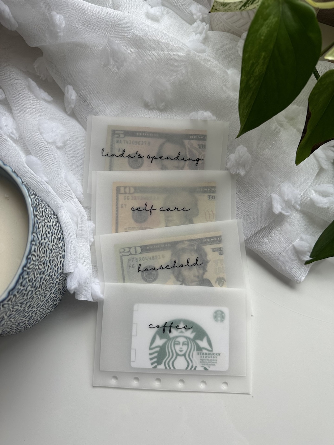 Custom Matte Vellum Cash Envelopes: A7 Budget Binder Inserts - Etsy