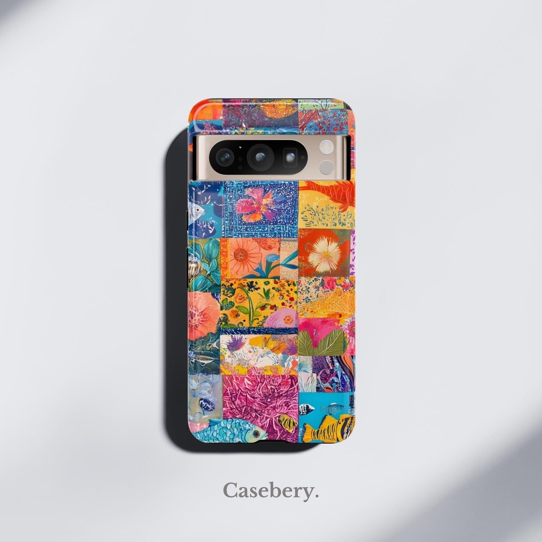 Cute Collage Phone Case for Google Pixel XL, 2, 3, 4, 5, 6, 7, 8, 9 ...