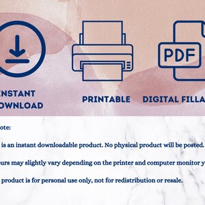 Mushlings Weekly Planner Template | Digital | Fillable | Printable ...