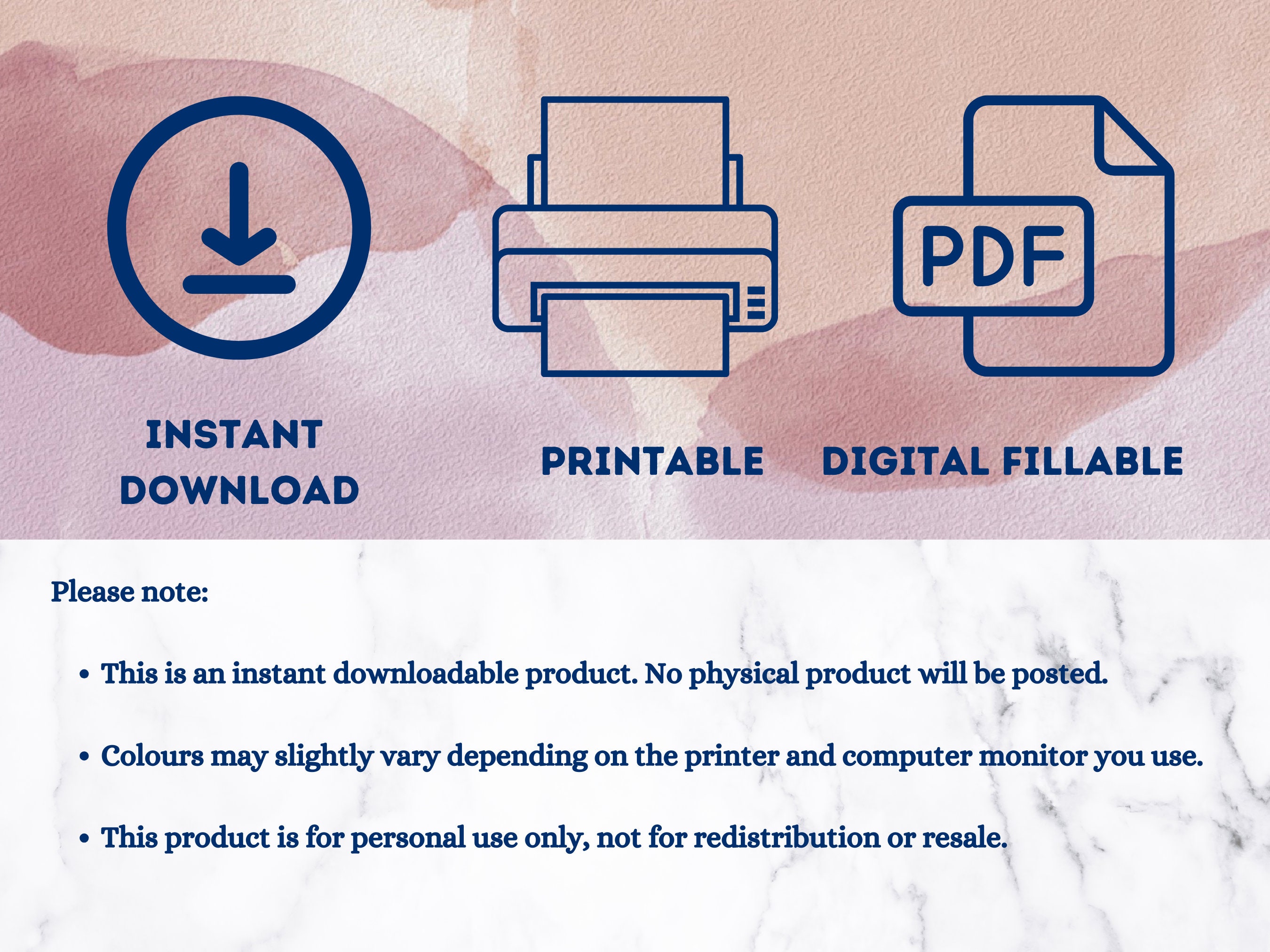 Mushlings Weekly Planner Template Digital Fillable Printable Multiple ...