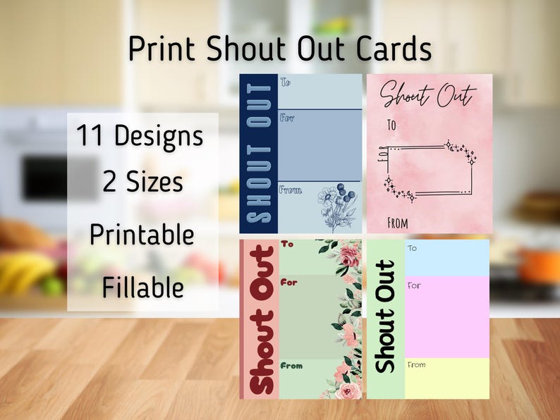 Shout Out Card | Student | Work Colleagues | Compliment Card | Award ...