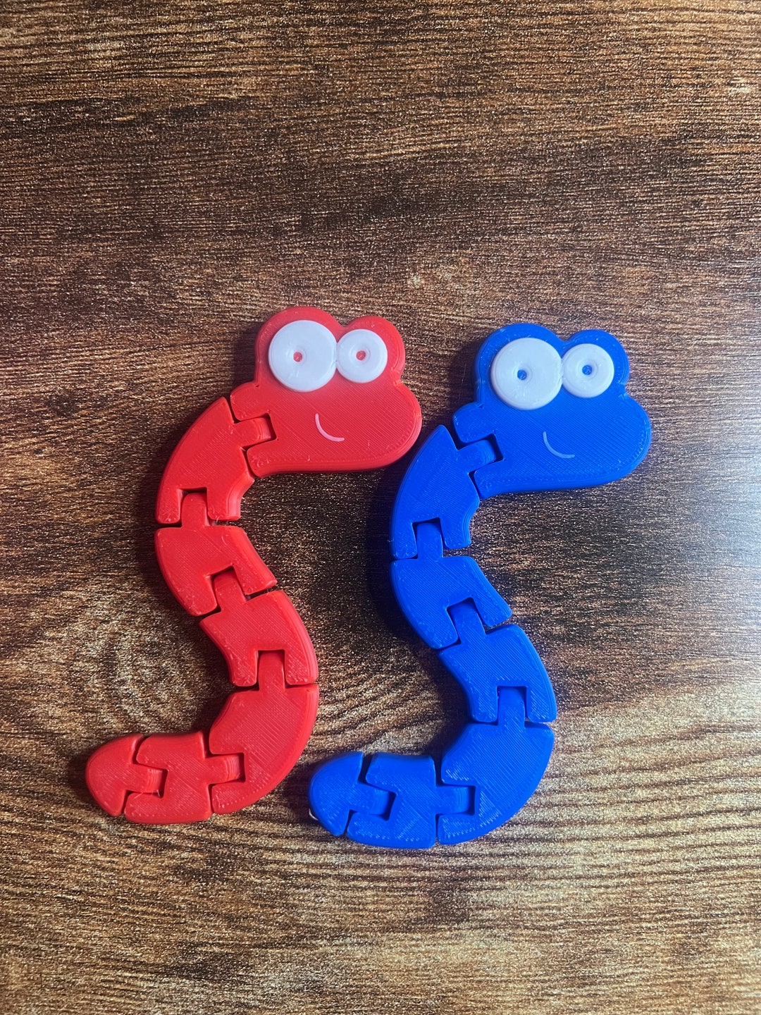 Fidget Worm Fidget Toy Articulating Toy 3D Printed - Etsy