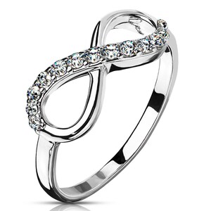 Women's Infinity Promise Ring Wedding Ring Infinity Promise Ring for ...