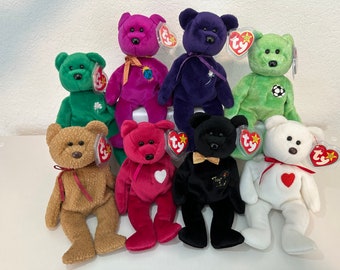 TY Beanie Baby princess the Bear That Honors Princess Diana. New, Never ...