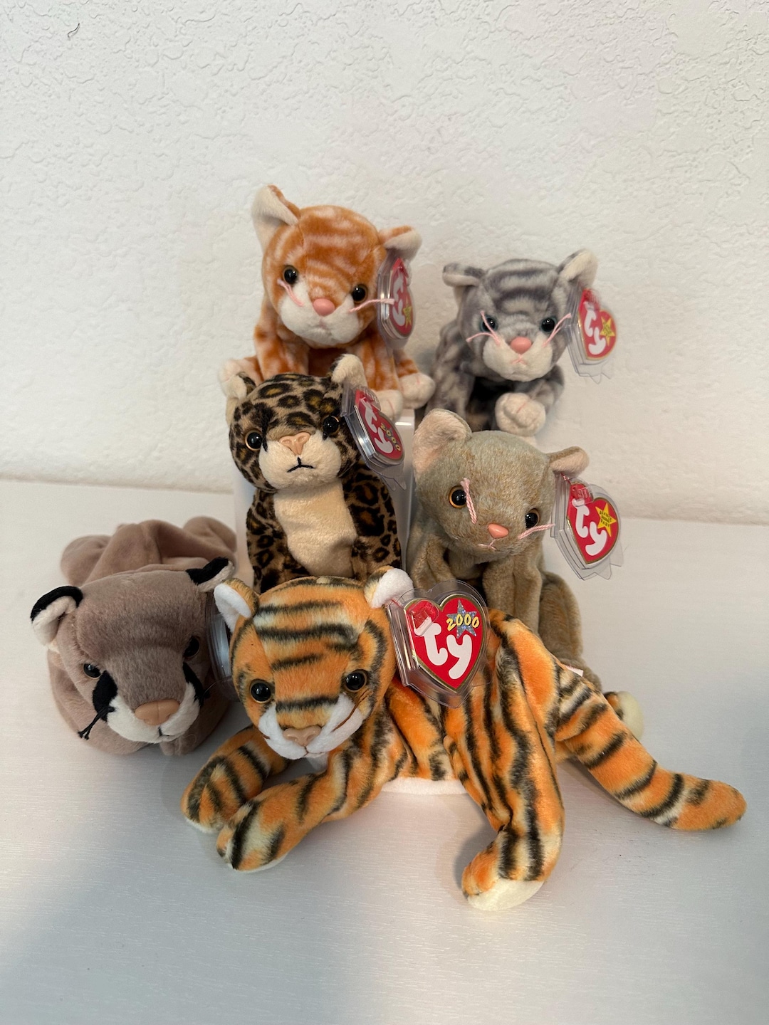 TY Beanie Baby Cats - Etsy