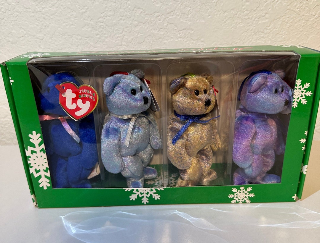 TY Beanie Baby "the Jingle Beanies Collection" Ornament Collection of ...