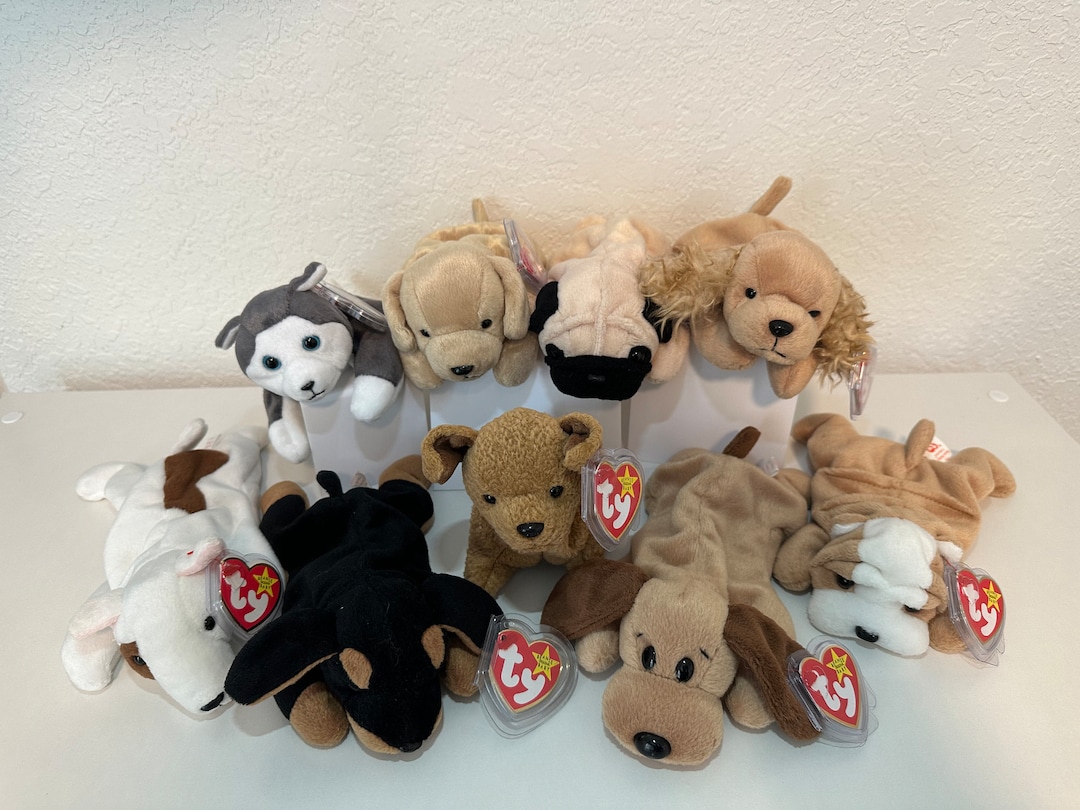 TY Beanie Baby Dogs #1 - Etsy