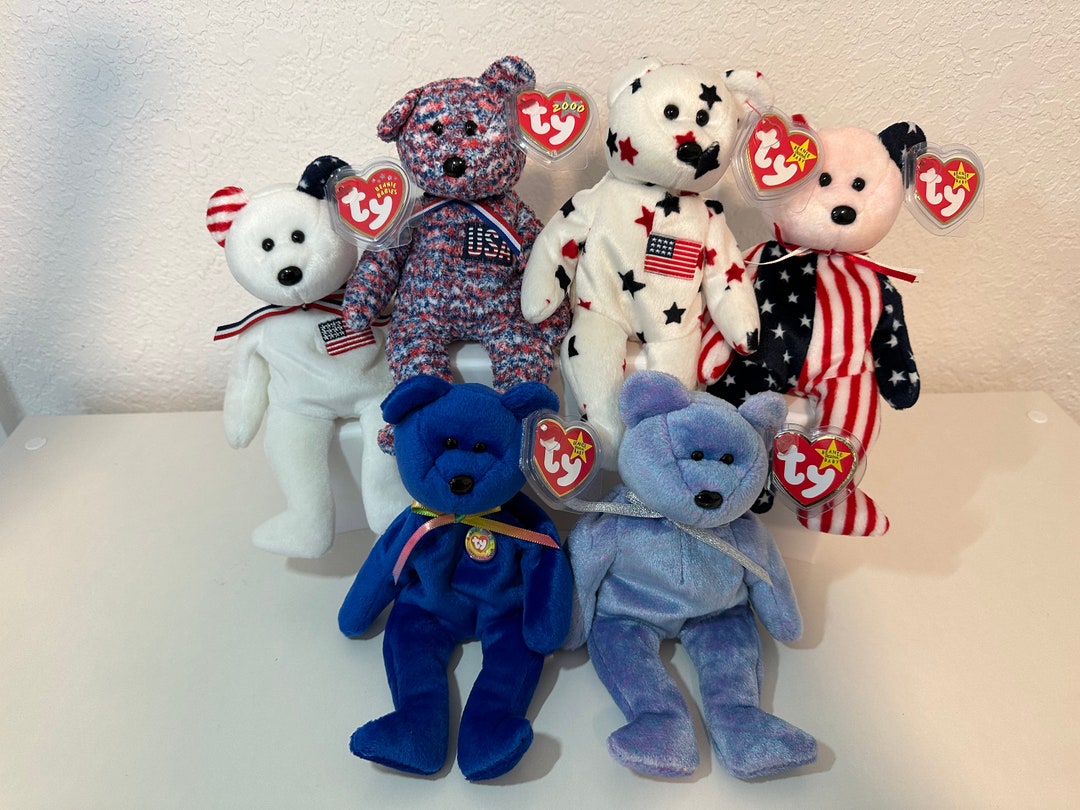 TY Beanie Baby Bears #4 - Etsy