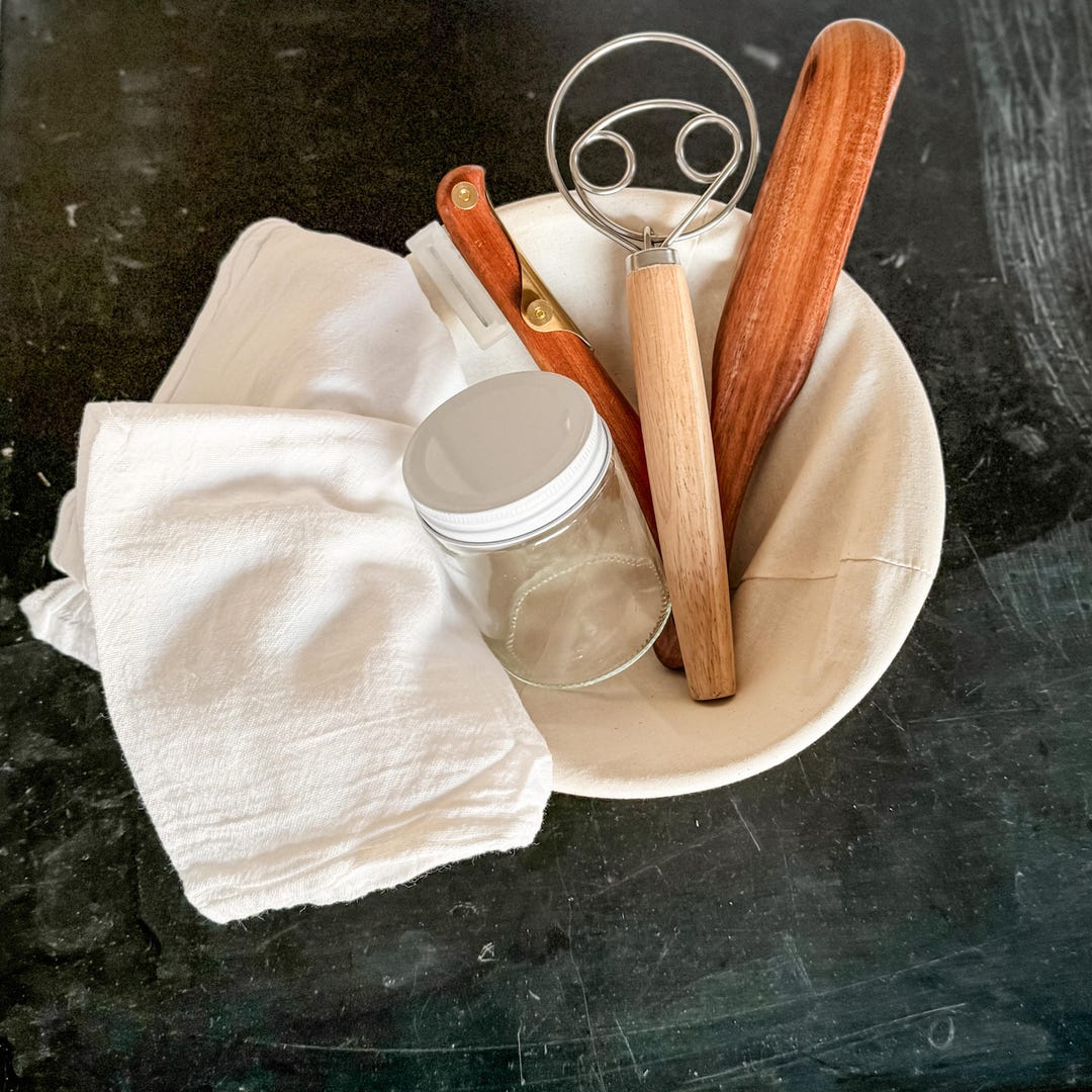 Sourdough Bread Making Kit Sourdough Starter Kit for Bakers Handmade ...