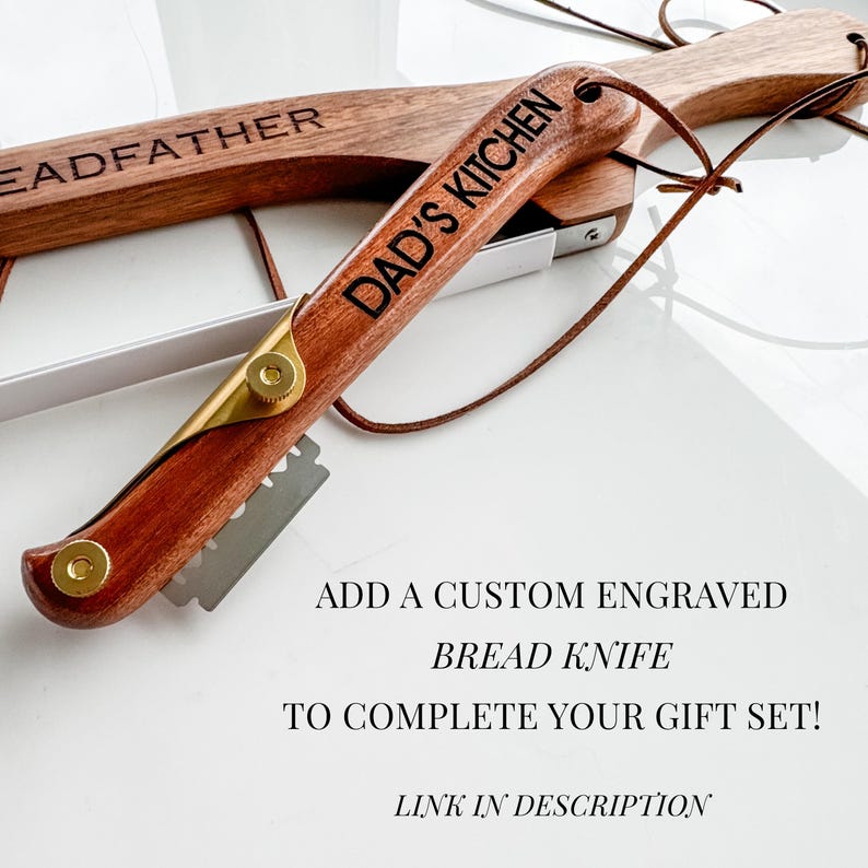 Custom Bread Lame Baking Gift Set for Dad Kitchen Gifts for Bread Baker ...