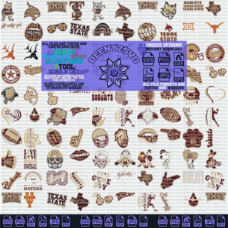 Texas State - Etsy
