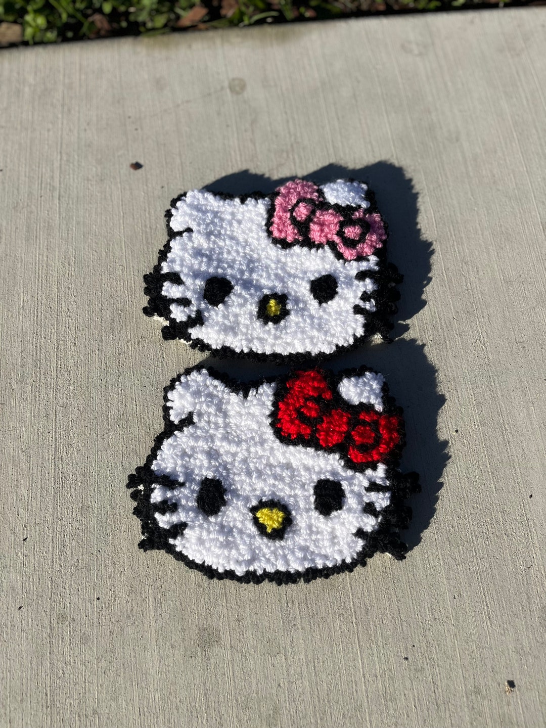 Kitty Decor Coaster, Punch Needle Coaster, Coffee Coaster, Drink ...