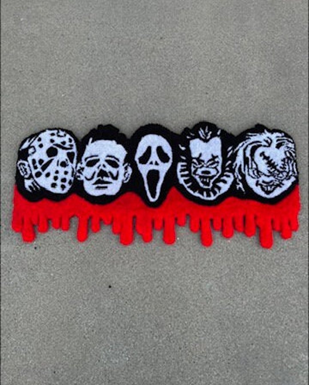 Scary 5 Hand Tufted Rug, Decor Rug, Horror, Home Rug, Tufted Rug, Home ...