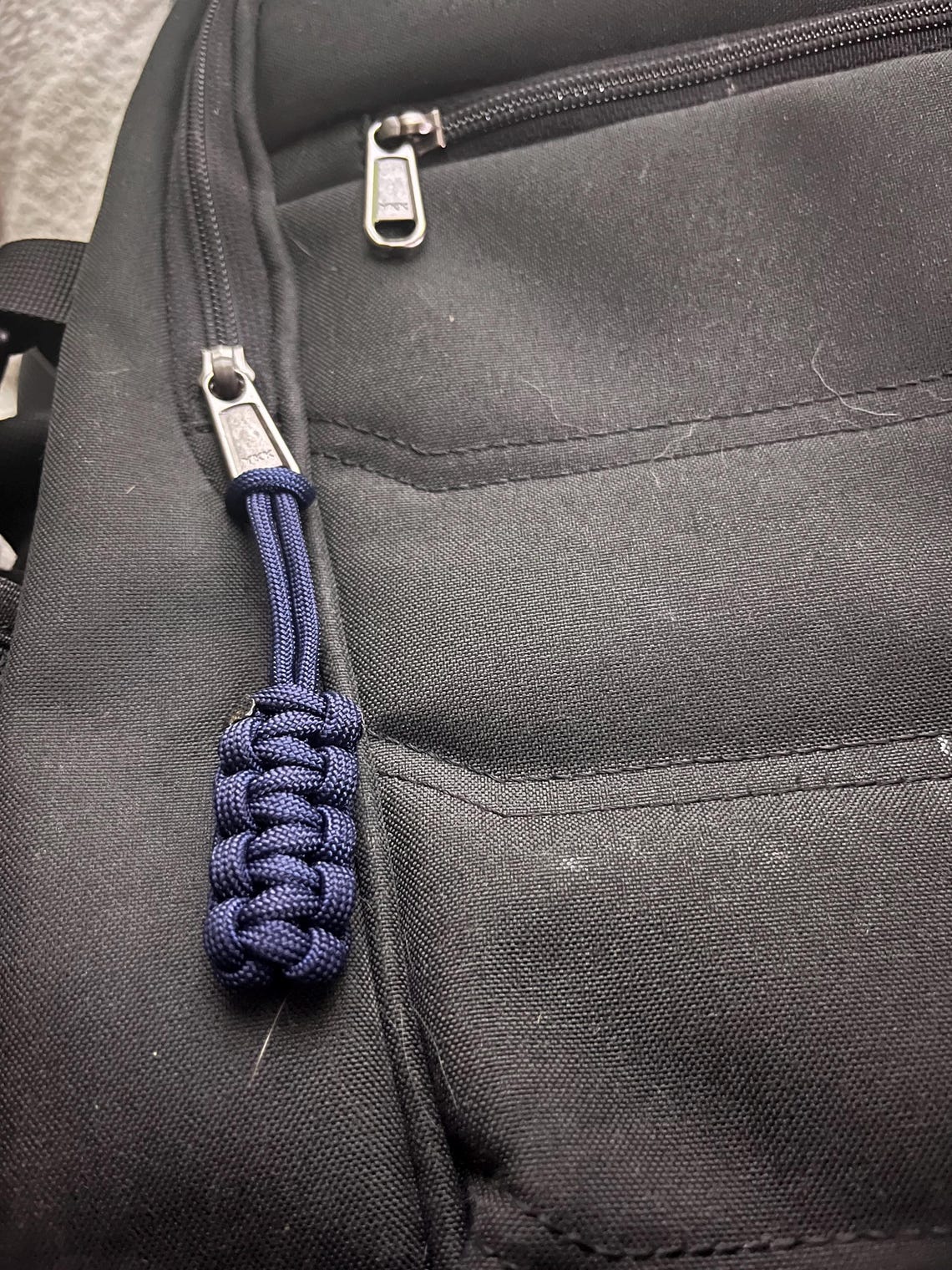 Navy Blue Keychain for Bags, Keys, Suitcases, Etc - Etsy