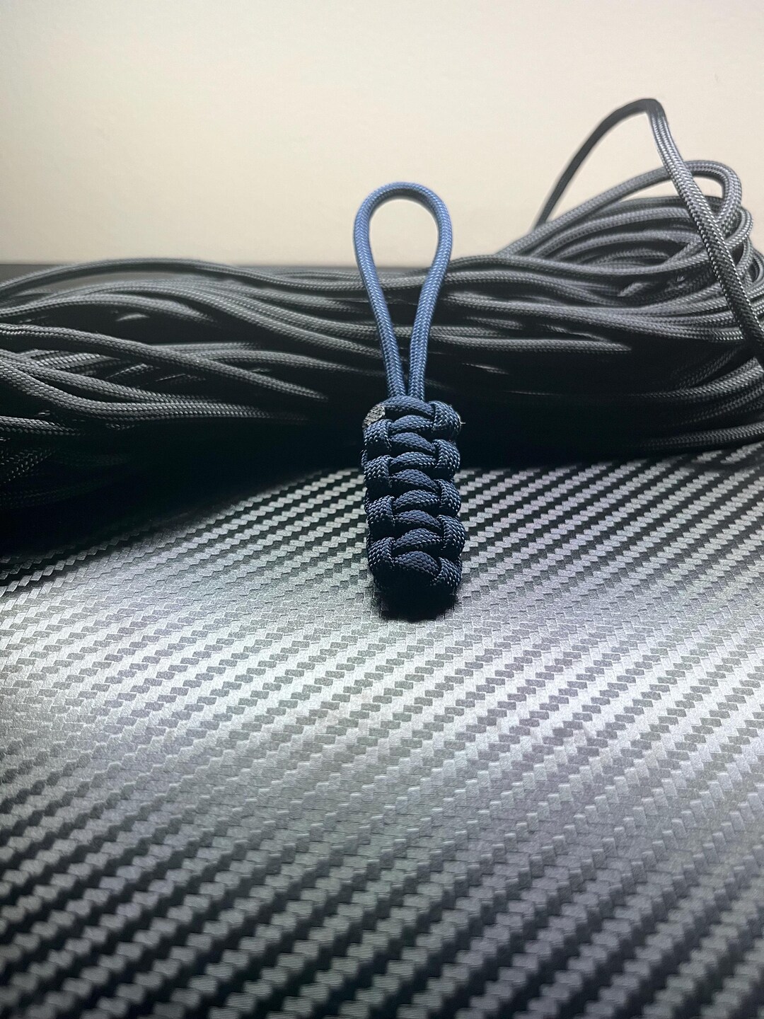 Navy Blue Keychain for Bags, Keys, Suitcases, Etc - Etsy