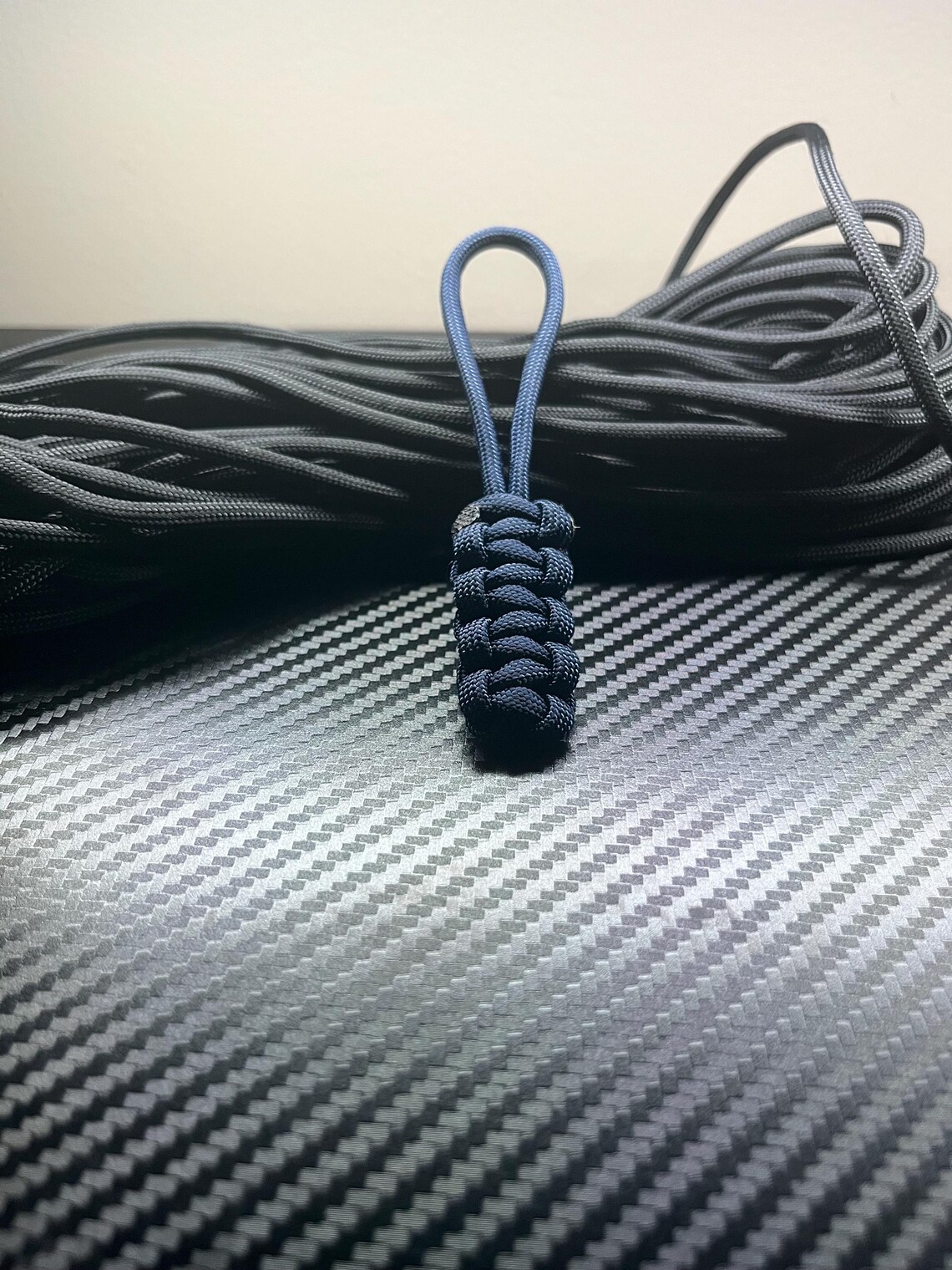 Navy Blue Keychain for Bags, Keys, Suitcases, Etc - Etsy