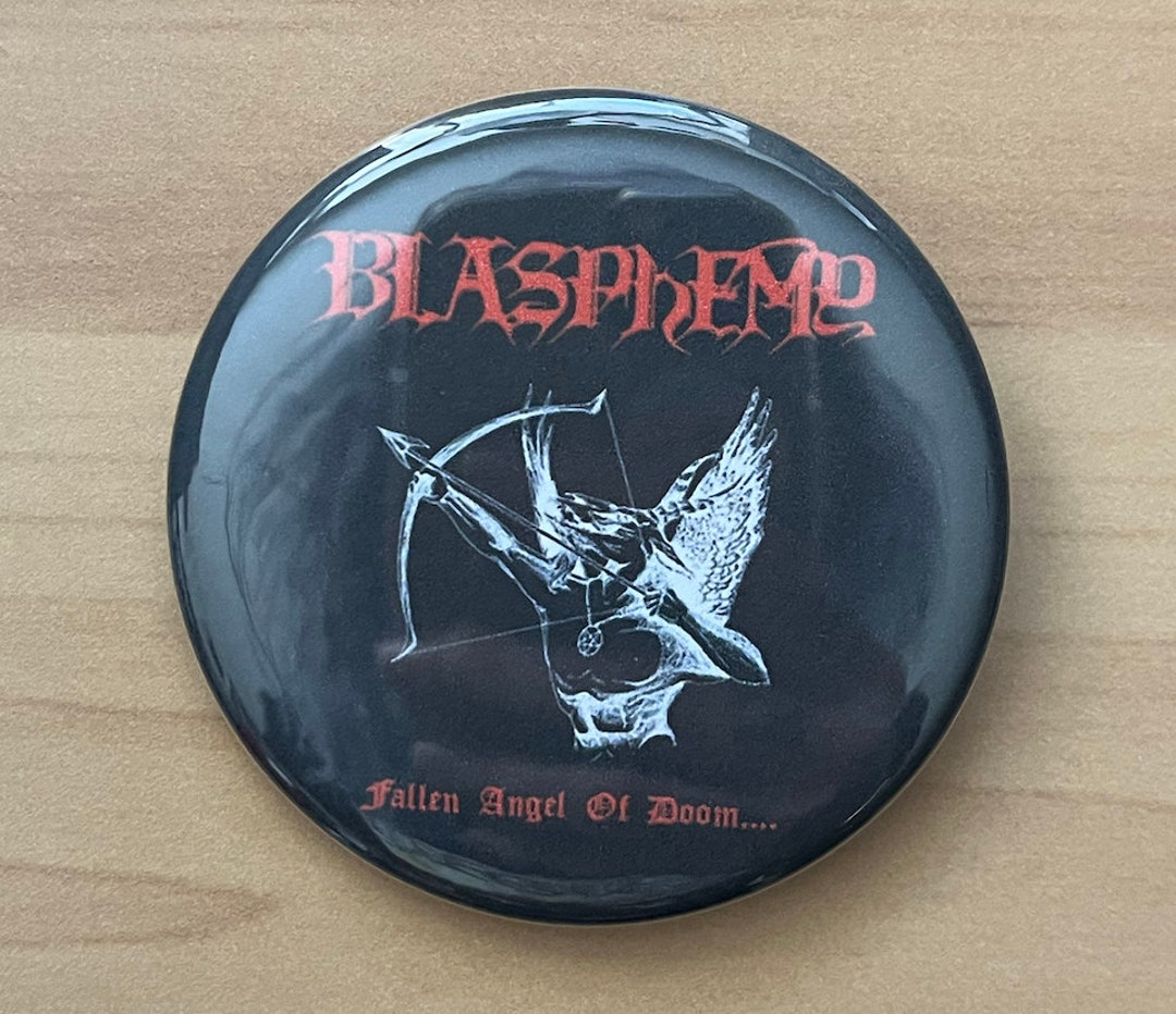 Canadian War Metal Band Black Death Pin Badge Button Darkthrone ...