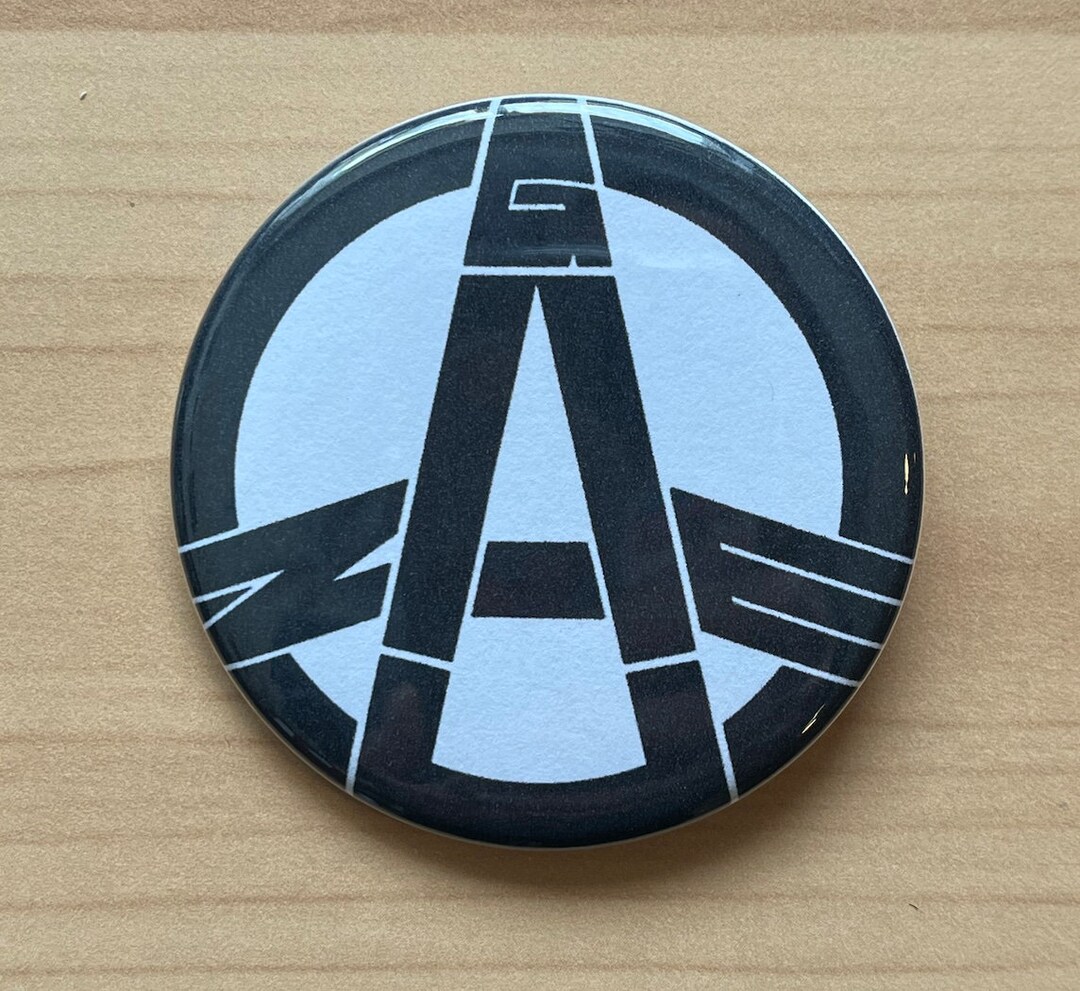 GAUZE Japanese Hardcore Punk Pin Badge Button Fuckheads Lip Cream Death ...