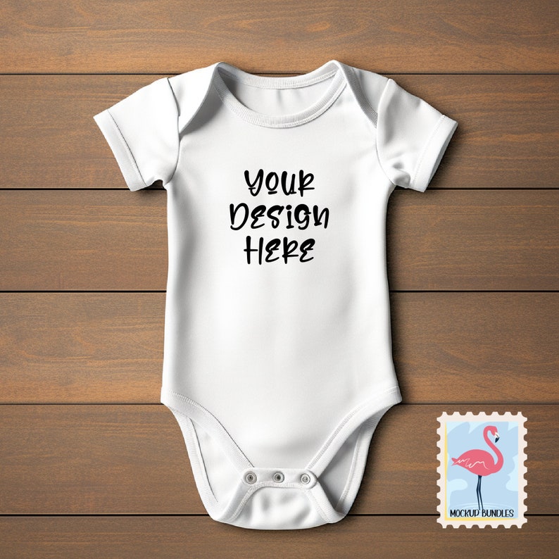 Onesie Mockup PNG White Infant Bodysuit Mockup Flat Lay - Etsy