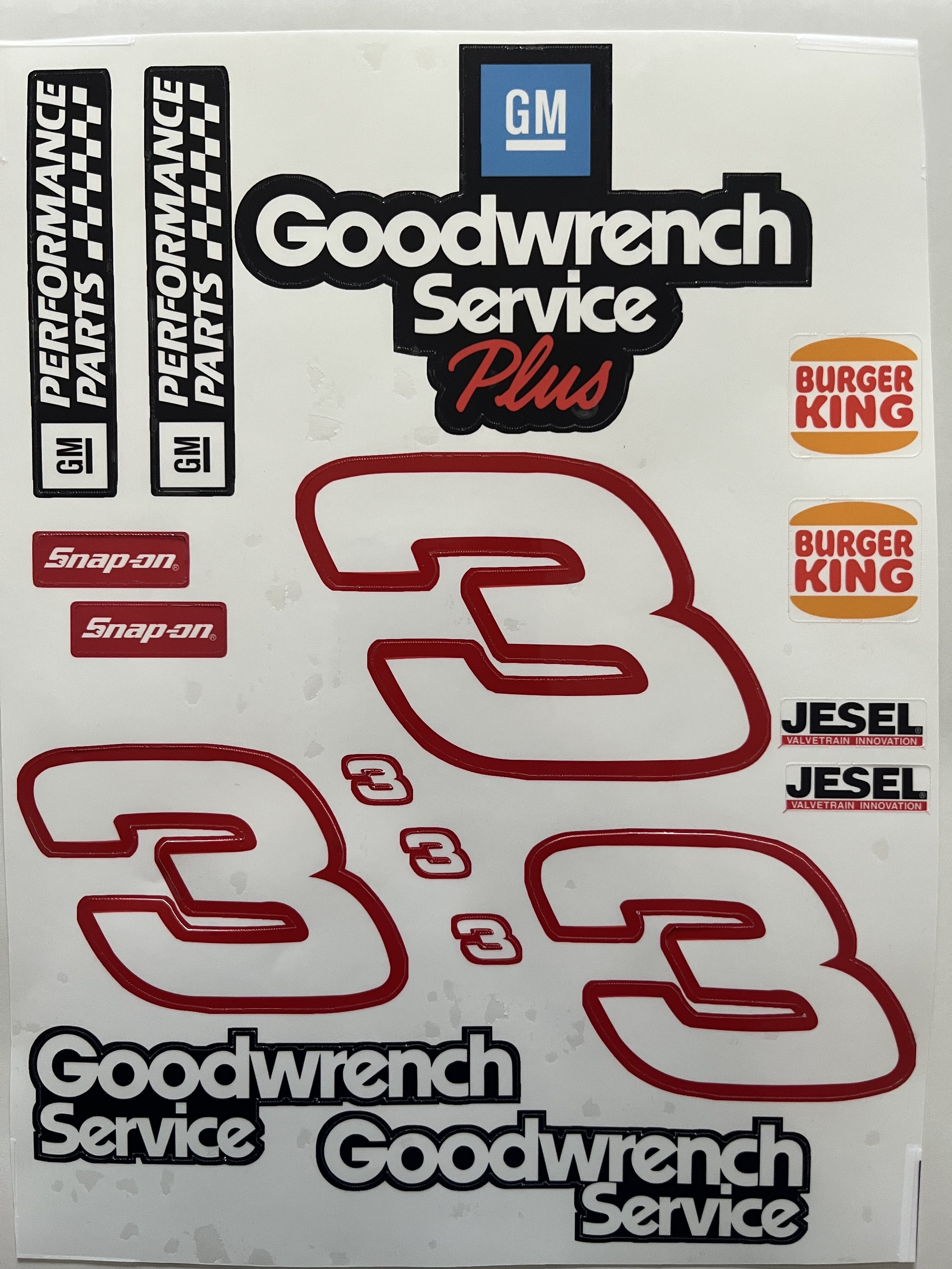 1/10 Scale GOODWRENCH #3 Vinyl Decal Sheet - Etsy