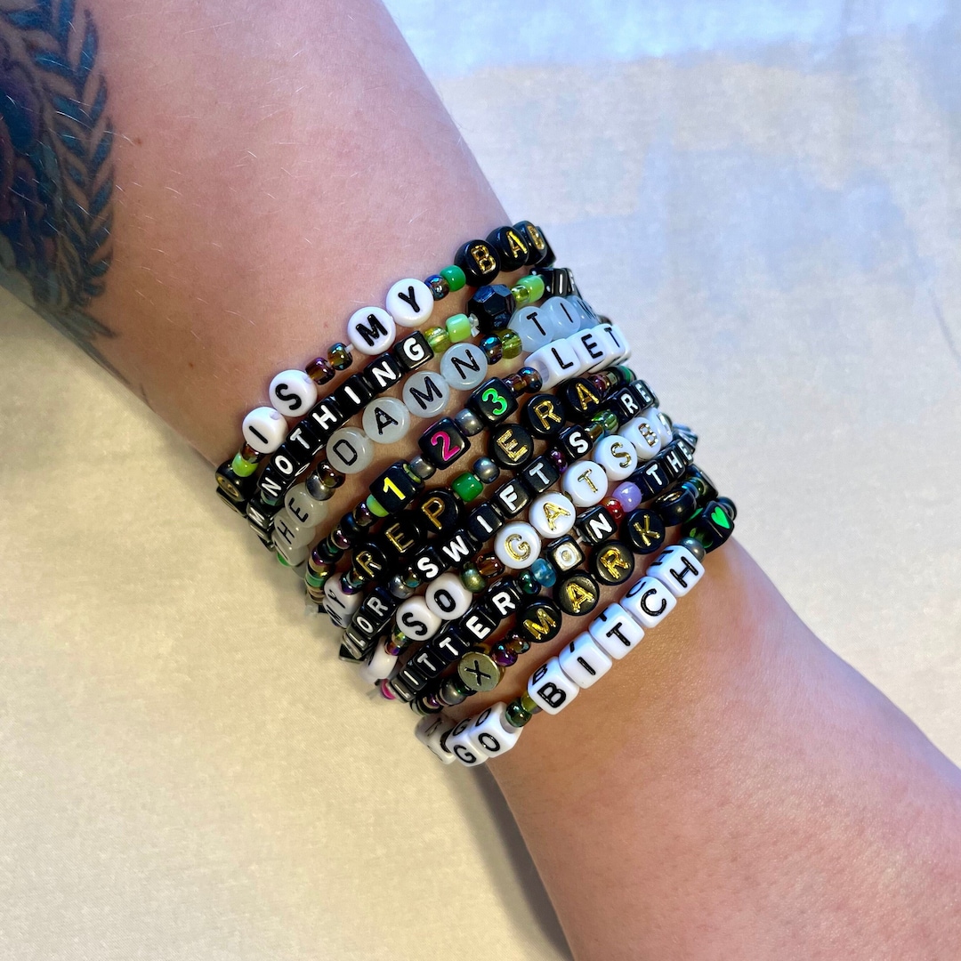 Reputation Era Friendship Bracelets - Etsy