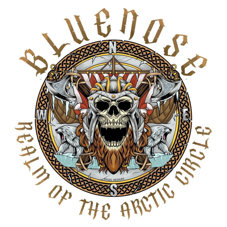 Bluenose Realm of the Arctic Circle Viking Longboat US Navy 5 Inch ...