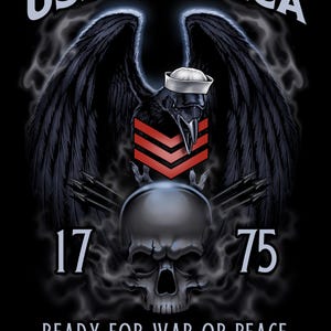 US Navy Enlisted Crow FCPOA 1st 2nd 3rd Class Petty Officer Warship ...