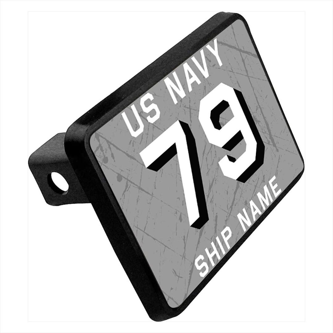 US Navy Hull Number Warship Custom Military Truck Trailer Hitch Cover ...