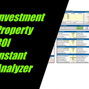 Deal Instant Analyzer Real Estate Investment Analyzer: ROI Cashflow ...