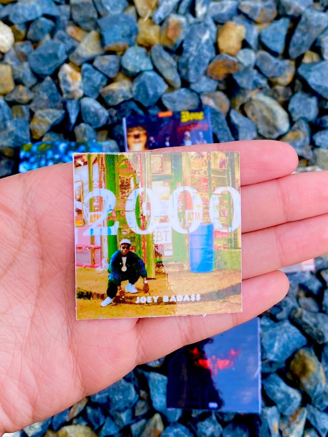 Album Cover Vinyl Stickers 8 Laminate Options 1, 1.5, and 2 Song Album ...