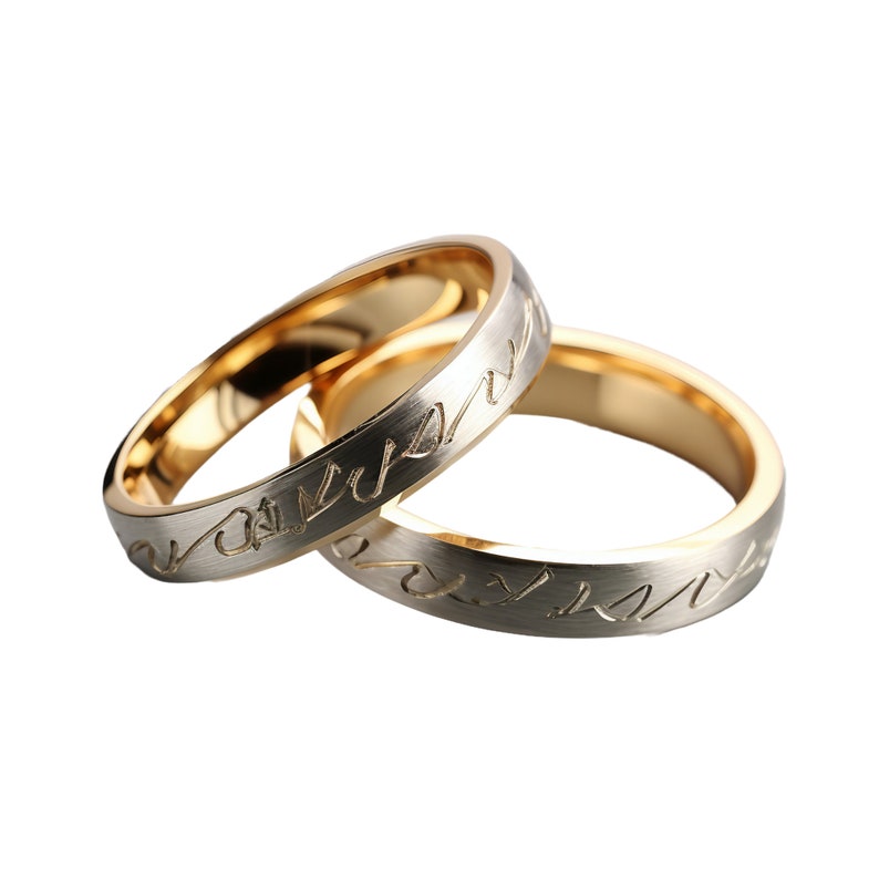 Wedding Ring Clipart Set 8 Elegant Digital Rings, High-quality PNG ...