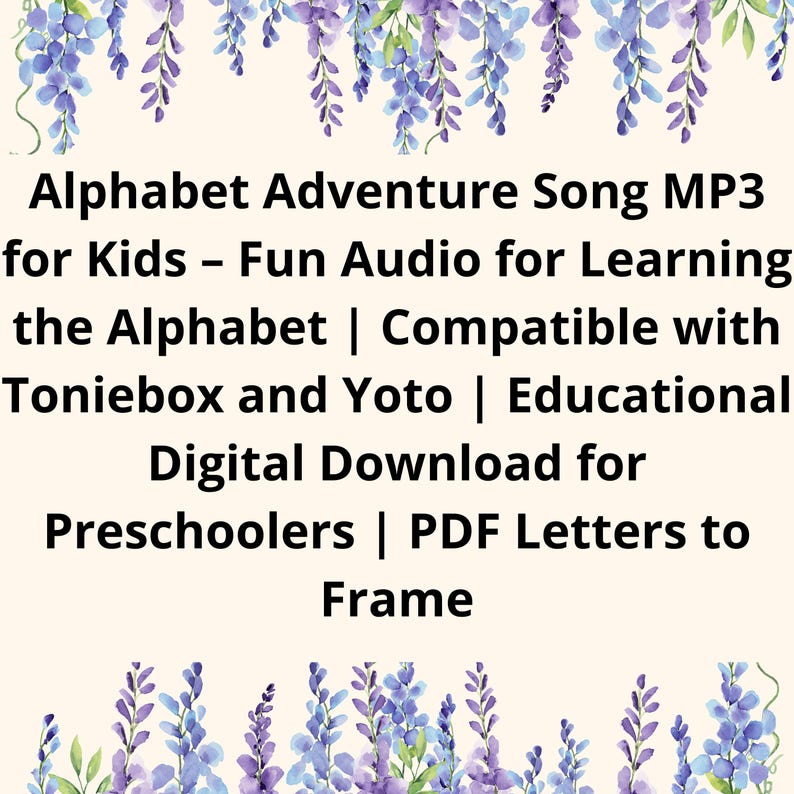 MP3 Alphabet Adventure Song for Kids - Fun Audio for Learning the ...