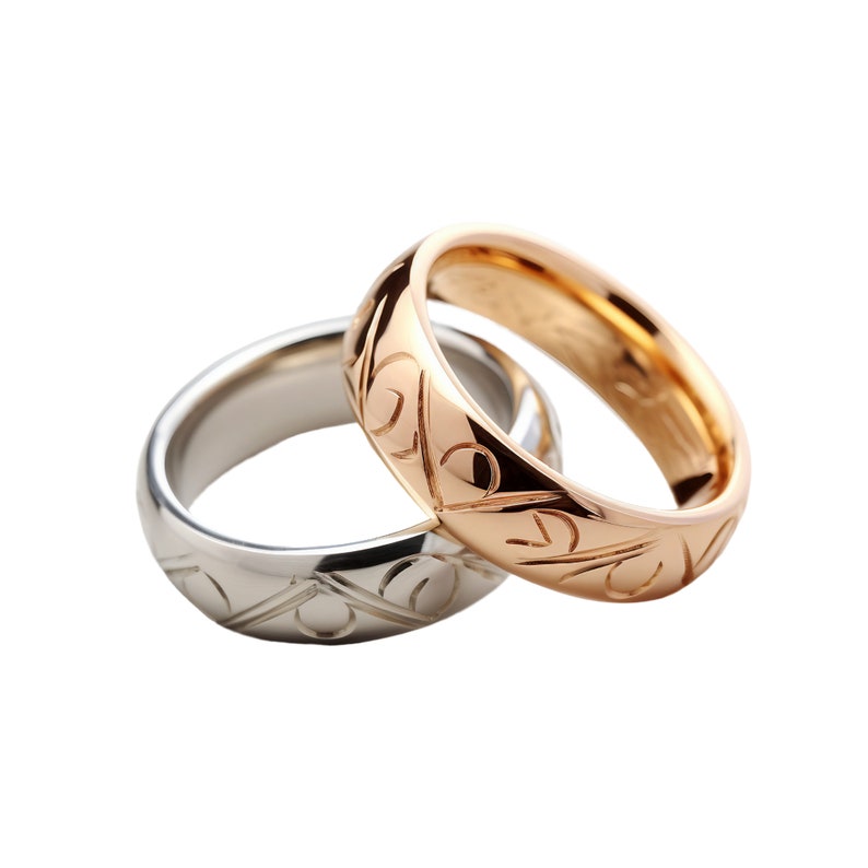 Wedding Ring Clipart Set 8 Elegant Digital Rings, High-quality PNG ...