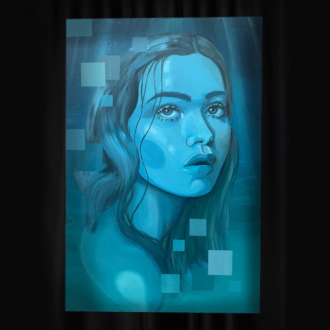 Original Artwork. Acrylic Painting. Dylan Moline. Signed 2023 - Etsy