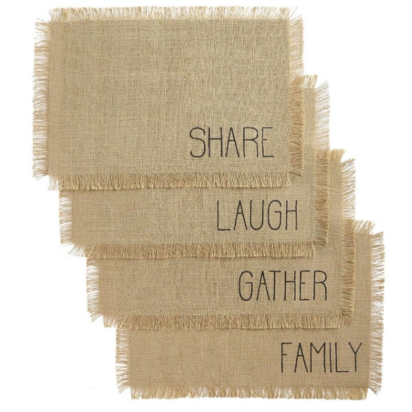 Burlap Placemats - Etsy