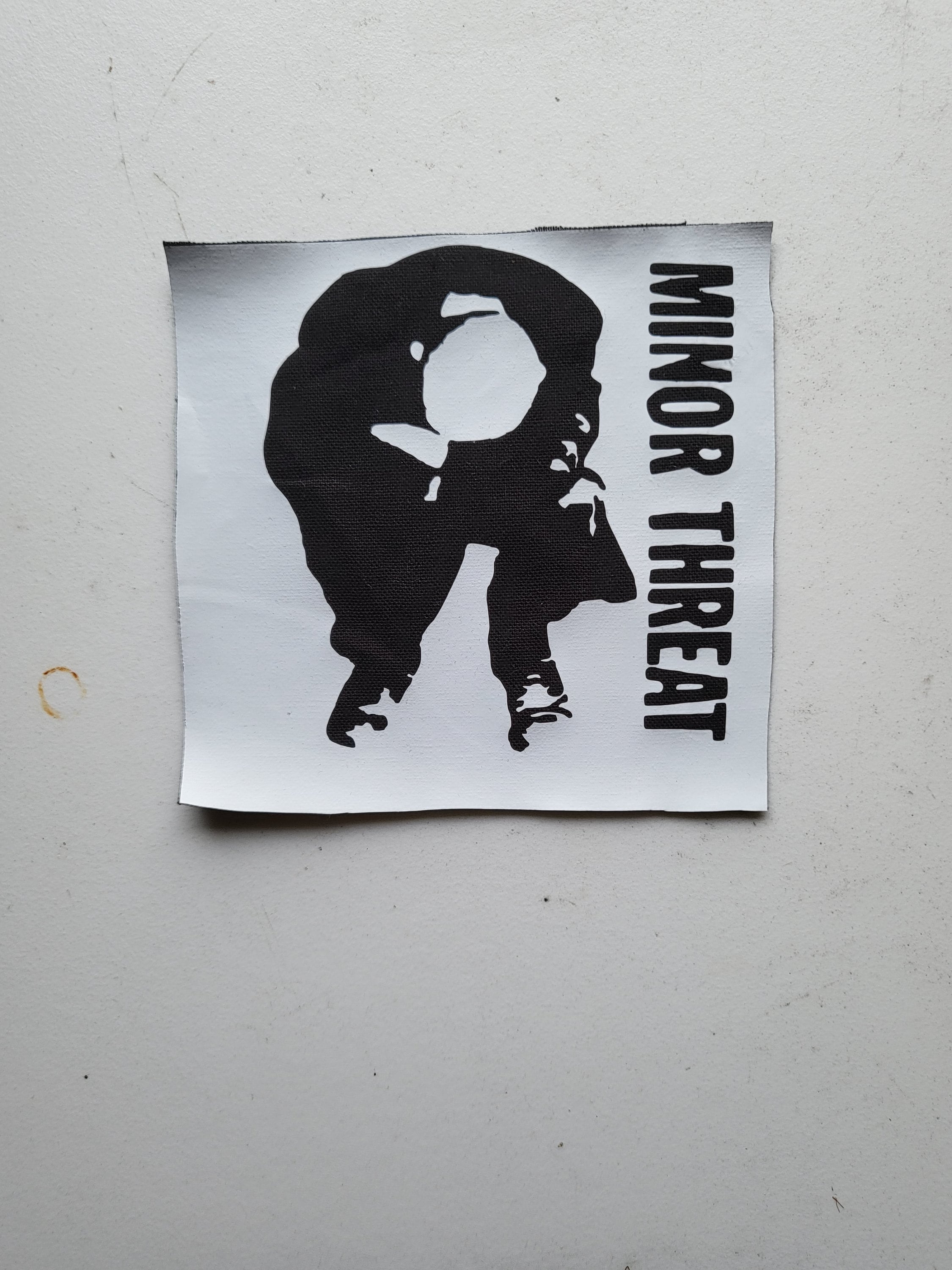 Minor Threat Sheep Stencil