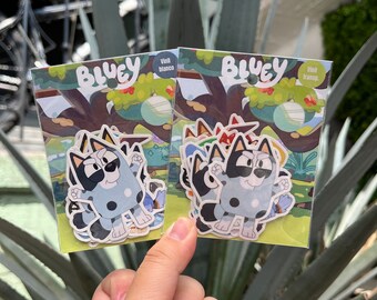 Set Stickers Bluey - Etsy