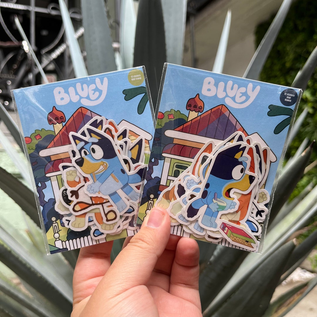 Set Stickers Bluey - Etsy