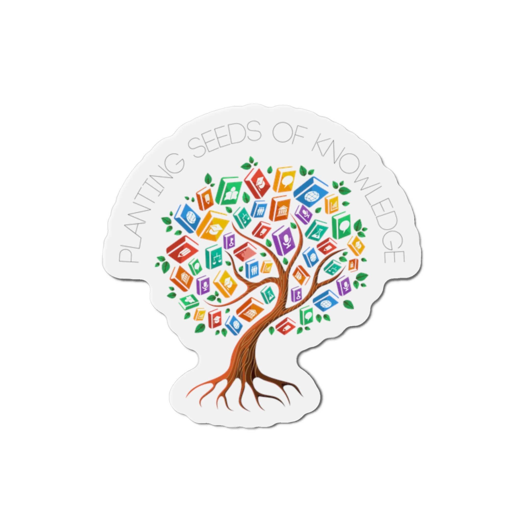 Planting Seeds of Knowledge Die-cut Magnets Inspirational - Etsy