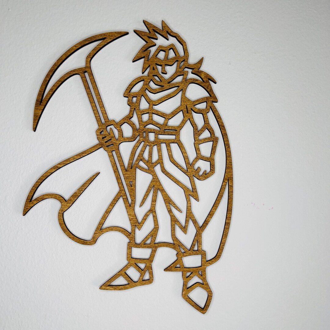 Magus Chrono Trigger Wall Hanger, Dark Gothic JRPG Villain Decor - Etsy