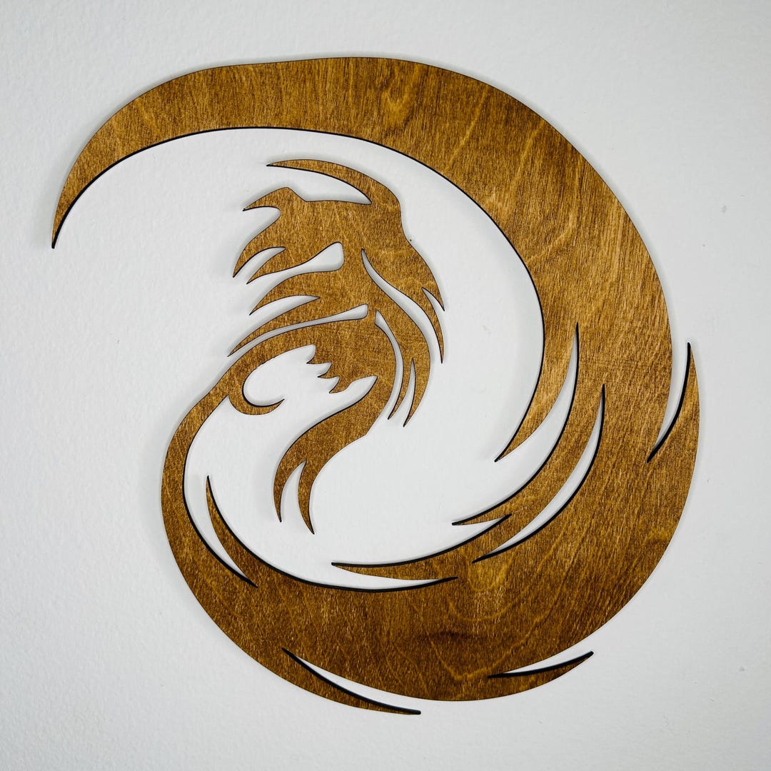 Giygas Inspired Geometric Wall Hanger – Earthbound Abstract RPG Symbol ...