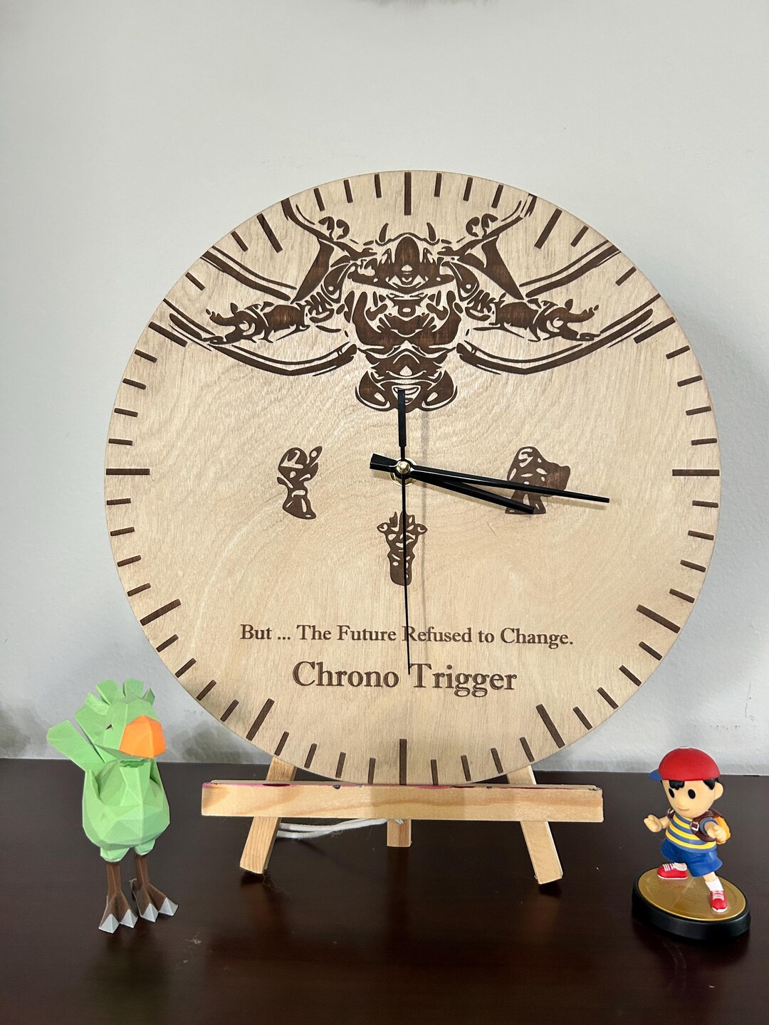 Chrono Trigger Clock – Retro Video Game Wall Clock, RPG Gamer Room ...