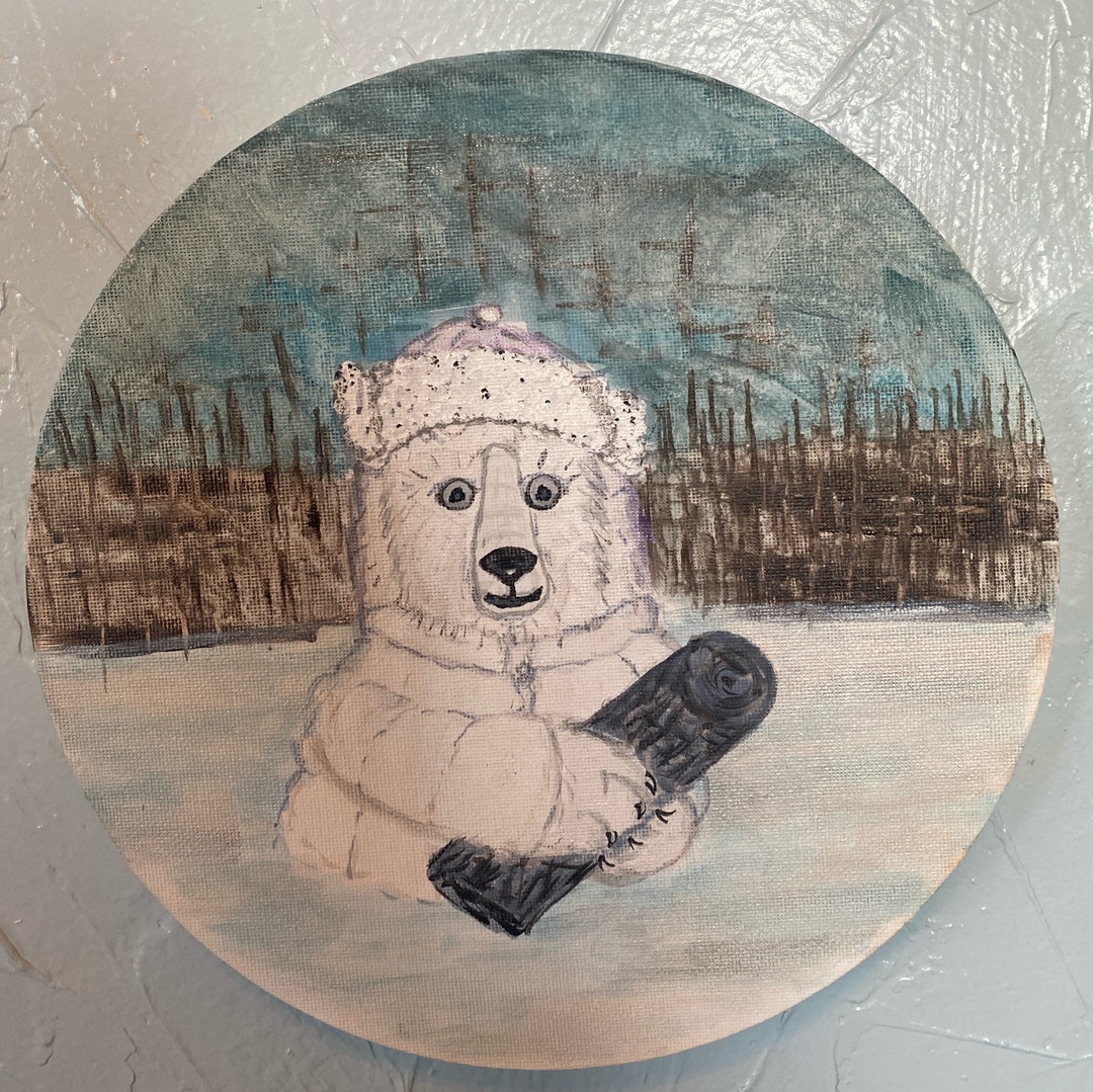 Log Bear - Etsy