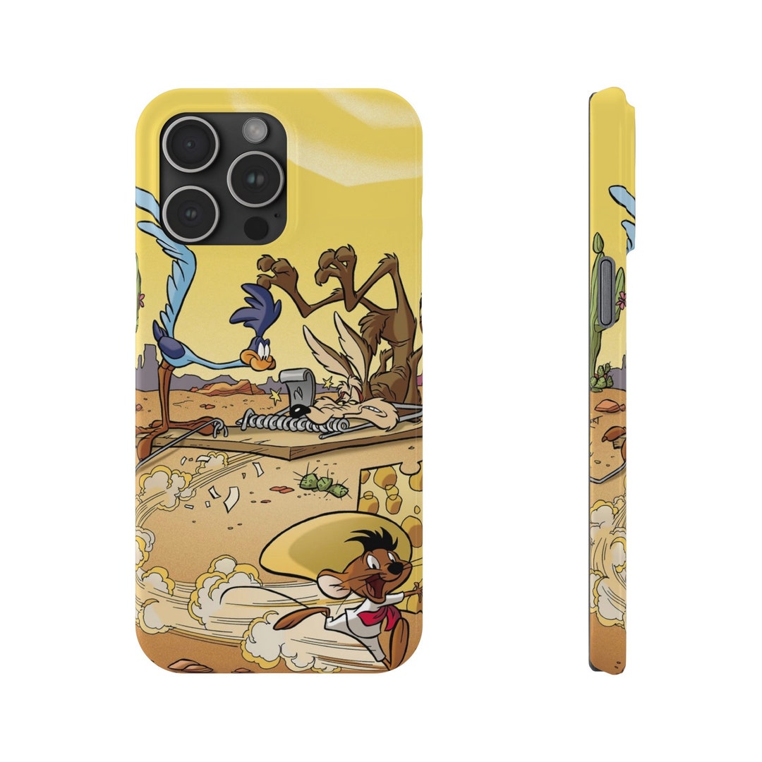 Road Runner Cartoon iPhone Case, 90s Baby Phone Case, Slim Phone Cases ...