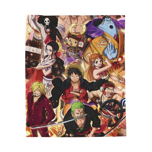 Anime Plush Throw Blanket - Etsy