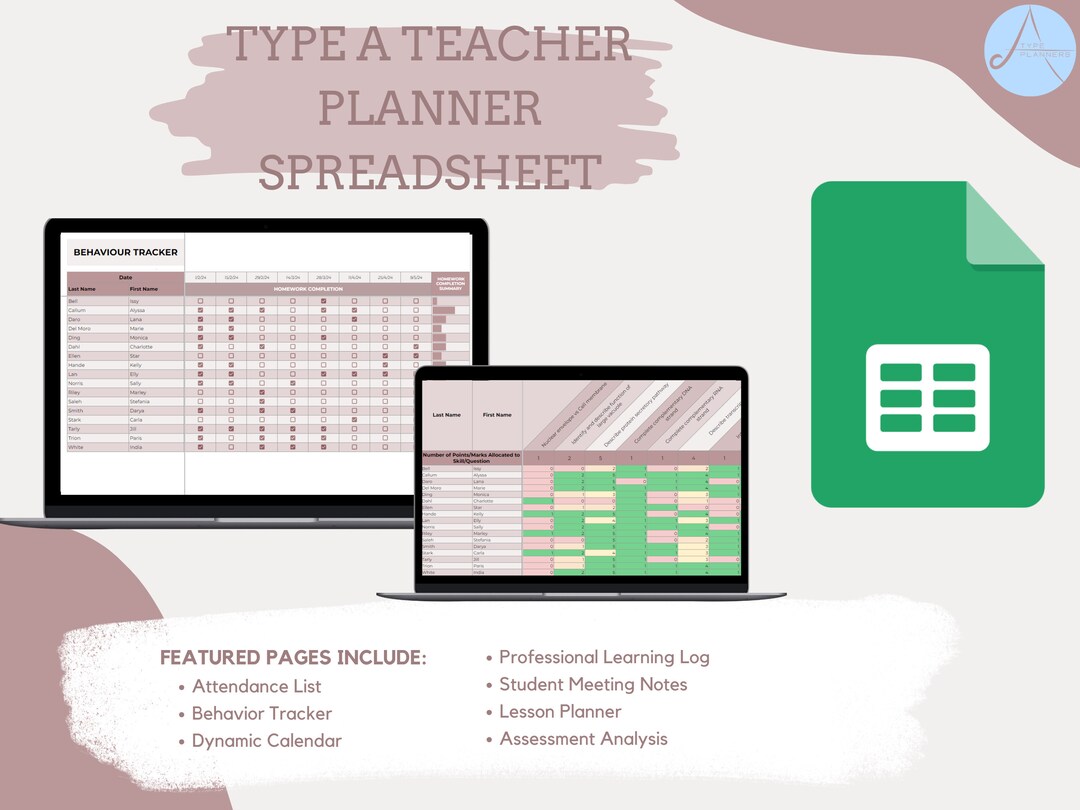ULTIMATE High School Teacher Planner Google Sheets - Etsy